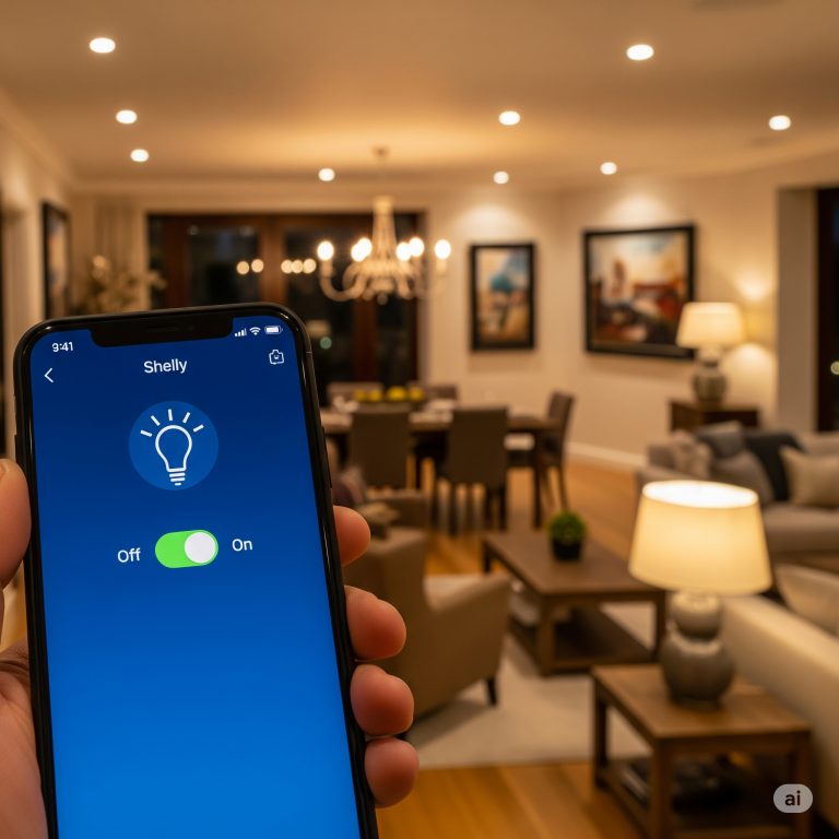 Shelly 1 Mini Gen3 als smarter Lichtschalter: Installation ...